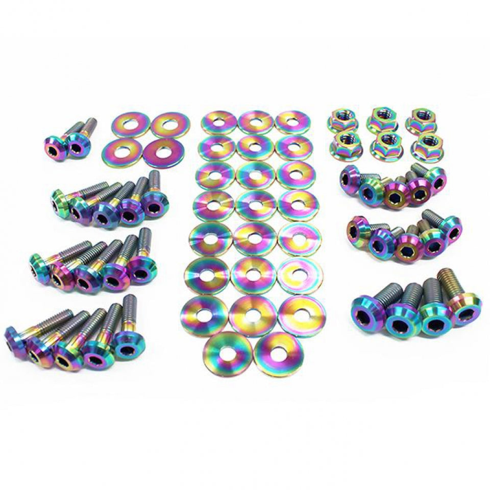 Dress Up Bolts Infiniti G37 (08-13) Titanium Full Engine Bay Kit