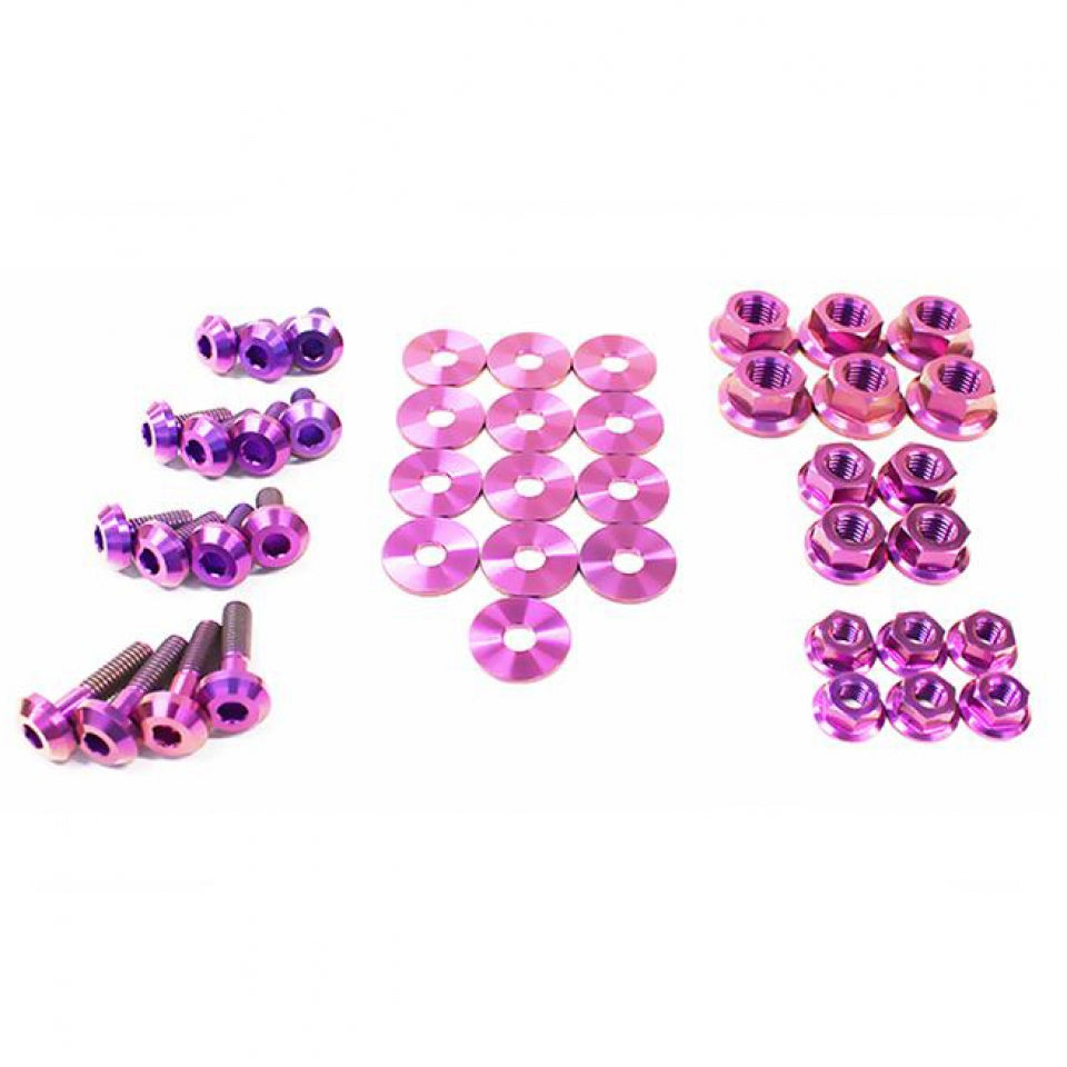 Dress Up Bolts Nissan Maxima (2000-2003) Titanium Full Engine Bay Kit