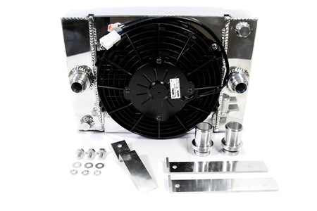 PLM Power Driven Race Radiator (14.5x10x3.5") Small - Optional Spal Fa