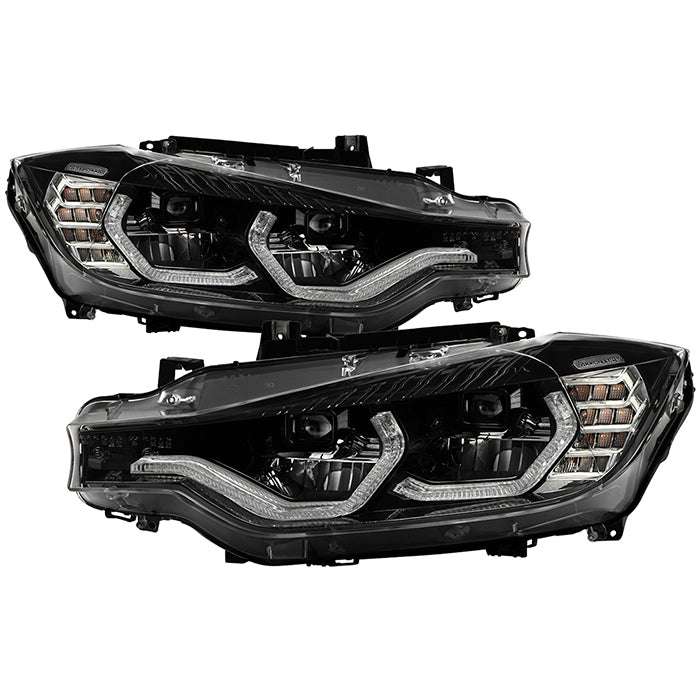 Xtune Projector Headlights BMW 320i 328i 330i 335i 340i F30 (12-19) [w