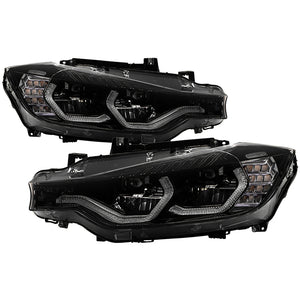 Xtune Projector Headlights BMW 320i 328i 330i 335i 340i F30 (12-19) [w