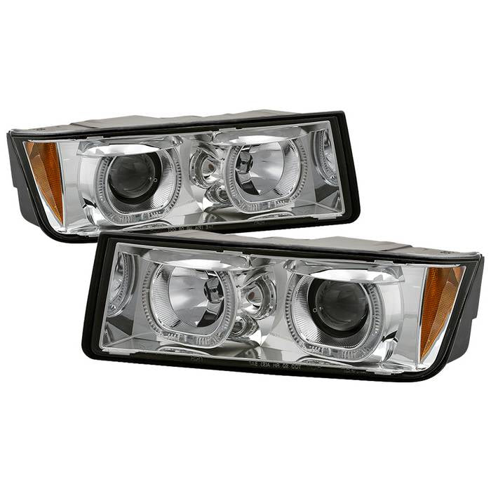 Xtune Projector Headlights Chevy Avalanche w/ Body Cladding (02-06) [H