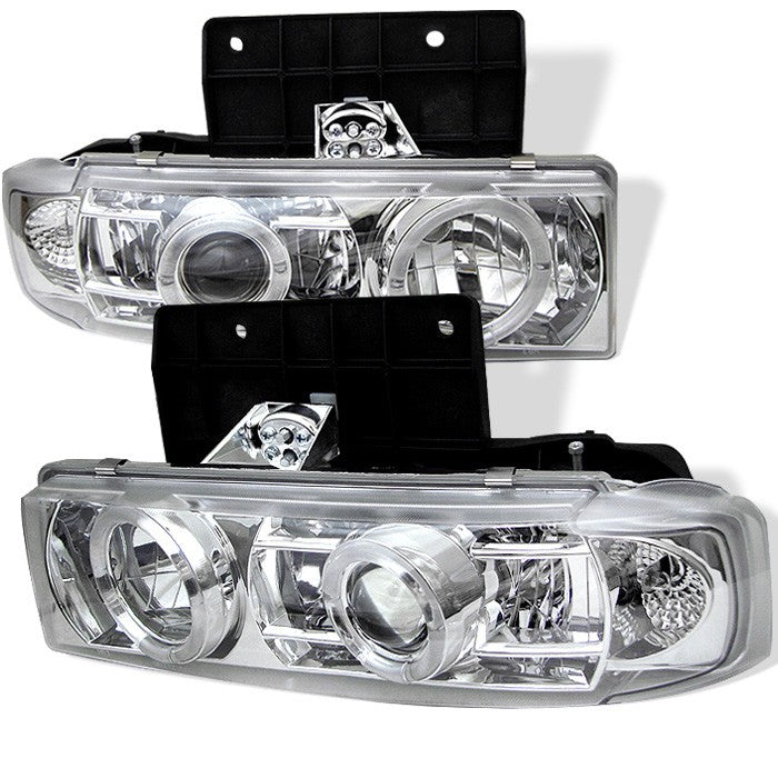 Spyder Projector Headlights Chevy Astro GMC Safari (1995-2005) LED Hal