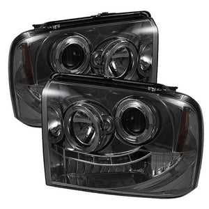 Spyder Projector LED Headlights Ford F250 F350 F450 Super Duty (2005-2