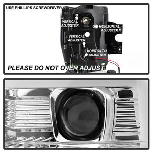 Spyder Projector Headlights Ford F250 F350 F450 Super Duty (08-10) Hig