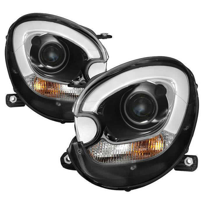 Spyder Projector Headlights Mini Cooper Countryman (2011-2016) LED C-B