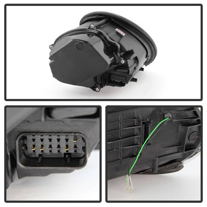 Spyder Projector Headlights Porsche 911 997 (2005-2009) with DRL LED