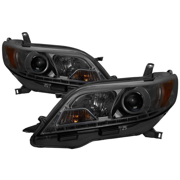 Spyder Projector Headlights Toyota Sienna (2011-2017) Halogen Model wi