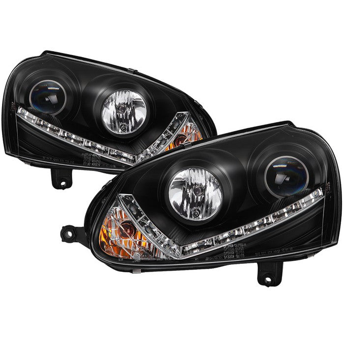 Spyder Projector Headlights VW GTI/Jetta/Rabbit MK5 (2006-2009) with D ...