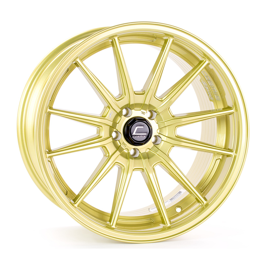 Cosmis Racing R1 Pro Wheels (18x10.5) [Gold +32mm Offset] 5x100