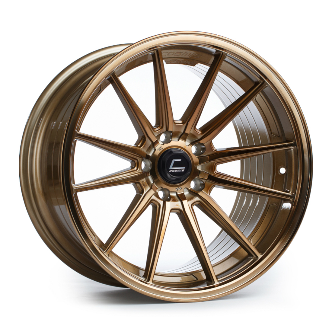 Cosmis Racing R1 Pro Wheels (18x9.5) [Hyper Bronze +35mm Offset] 5x120 ...