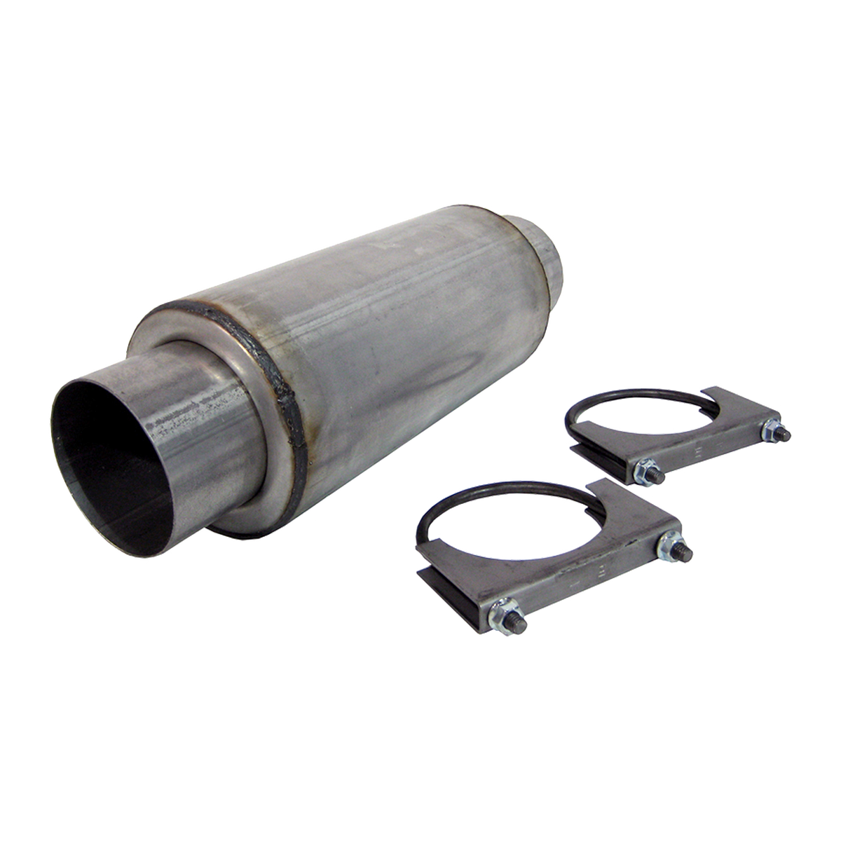 MBRP 4" Resonator [12" Body - 18" Overall] Installer Series R2009