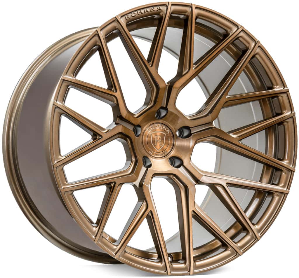 Rohana RFX10 Cross Forged Wheels (21x9 5x112 35ET CB 66.56) Brushed Br