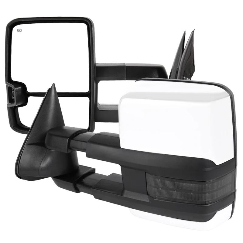 Spec-D Towing Mirrors GMC Sierra 1500/2500 (99-02) HD (01-02) LED / Po