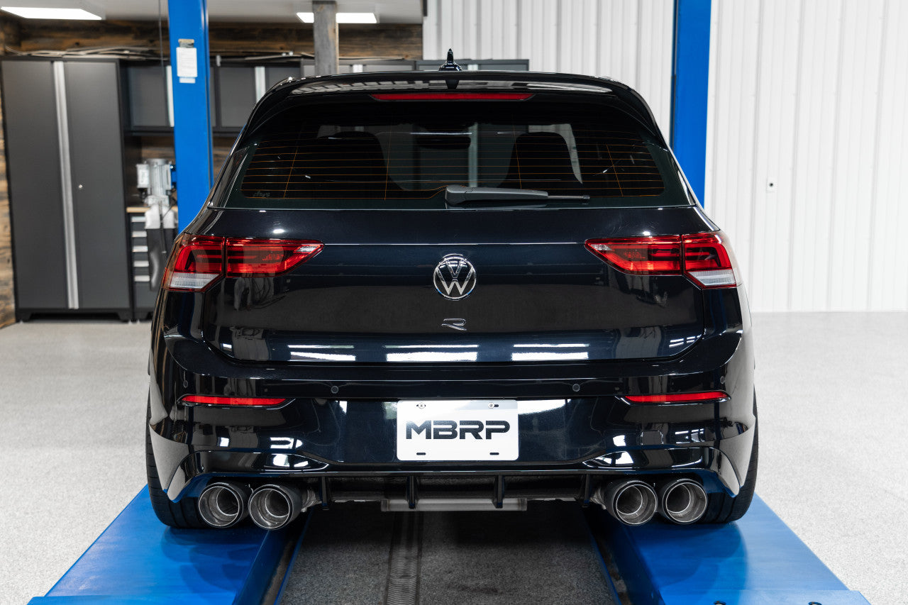 MBRP Exhaust VW Golf R MK8 2.0L (22-24) 3" Catback - 2.5" Quad Rear Ex