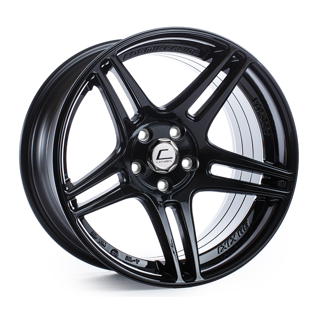 Cosmis Racing S5R Wheels (17x10) [Black +22mm Offset] 5x114.3
