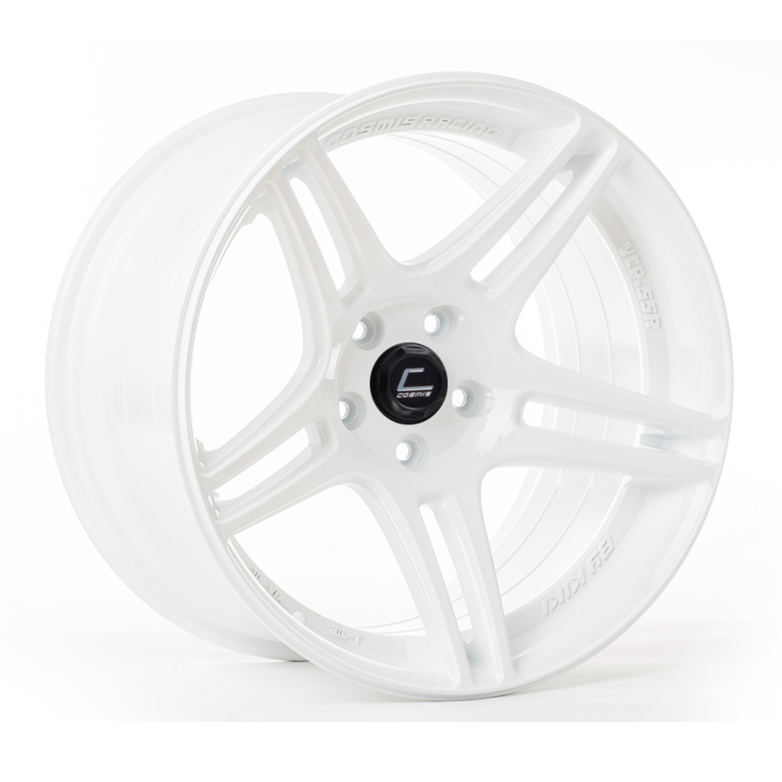 Cosmis Racing S5R Wheels (17x9) [White +22mm Offset] 5x114.3