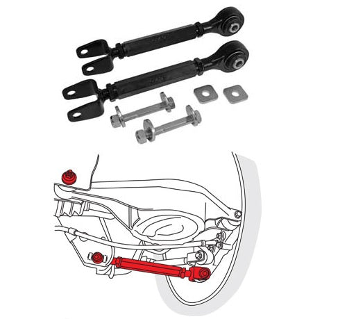 SPC Camber Arms Infiniti G35 (2003-2007) Rear Adjustable Camber w/ Toe ...