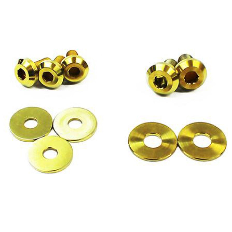 Dress Up Bolts Subaru FA20F Engine - Titanium Hardware Engine Kit