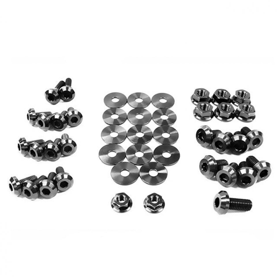 Dress Up Bolts Subaru Forester (2003-2005) Titanium Hardware Engine Ba