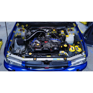 Dress Up Bolts Subaru Impreza GC8 (92-01) [Titanium Hardware Engine Ba