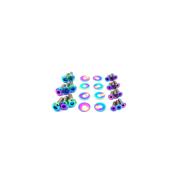 Dress Up Bolts Subaru Impreza GC8 (1992-2001) Titanium Hardware Door K