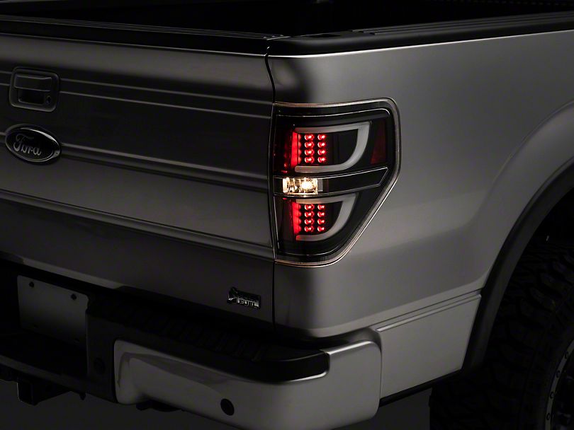 Raxiom Tail Lights Ford F150 Styleside (2009-2014) Black or Chrome Hou