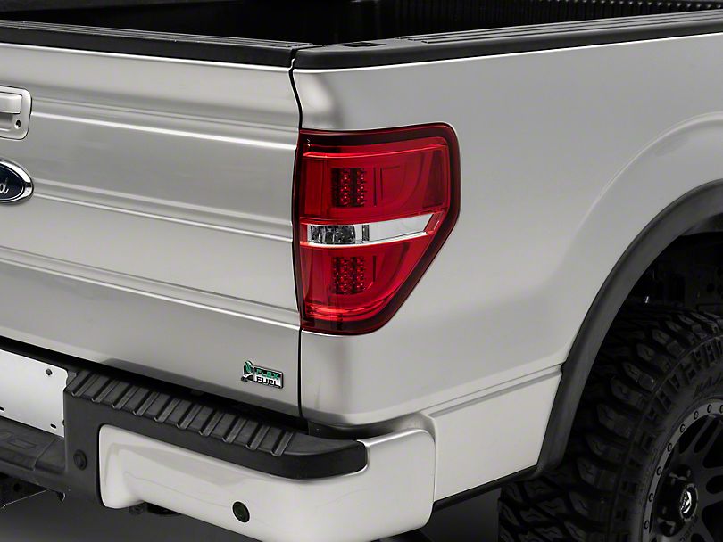Raxiom Tail Lights Ford F150 Styleside (2009-2014) Black or Chrome Hou