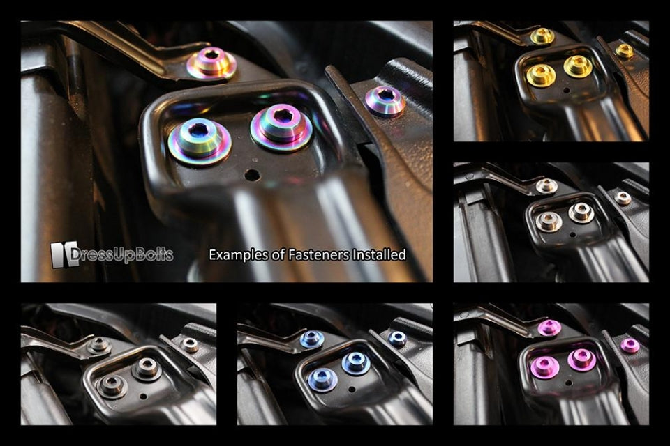 Dress Up Bolts Hyundai Genesis Coupe BK (09-16) Titanium Partial Engin