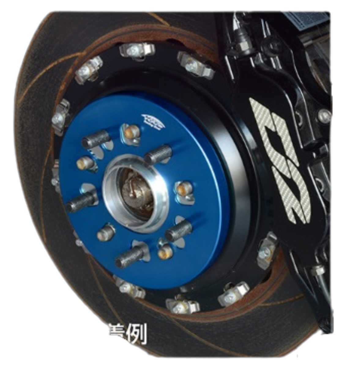 Project Kics Duralumin Wide Tread Spacer Cover - Red / Blue / Black