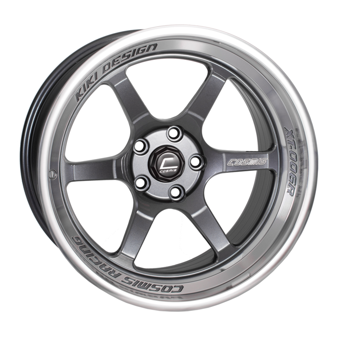 Cosmis Racing XT-006R Wheels (18x11) [Gunmetal w/ Machined Lip +8mm Of