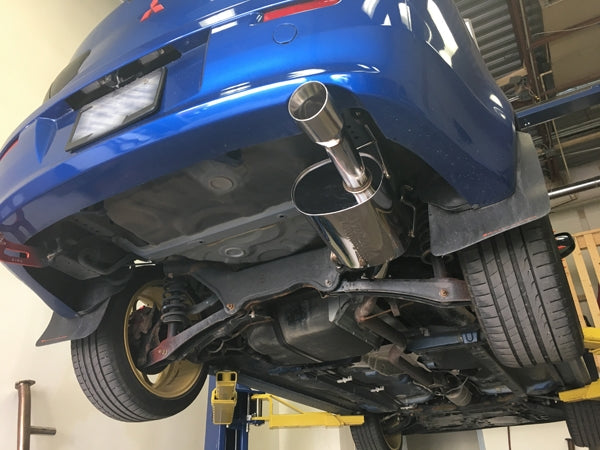 Yonaka Exhaust Mitsubishi Lancer 2.0 (2012-2017) 2.5" Polished Muffler