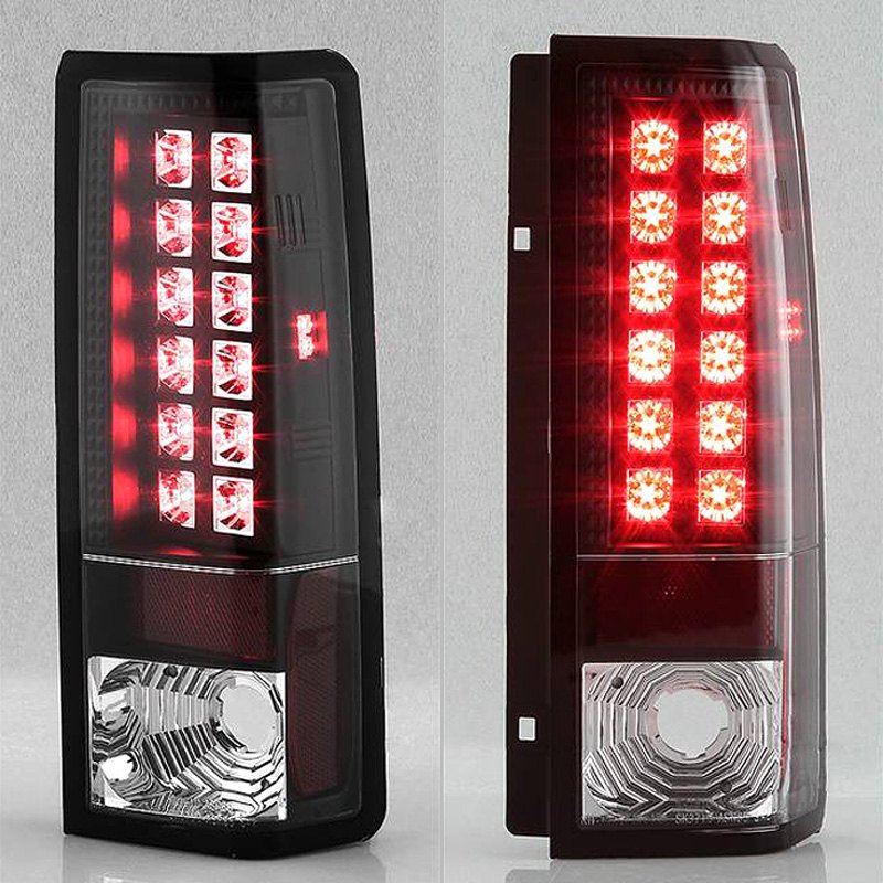 Spyder LED Tail Lights Chevy Astro / Safari (1985-2005) - Black or Smo