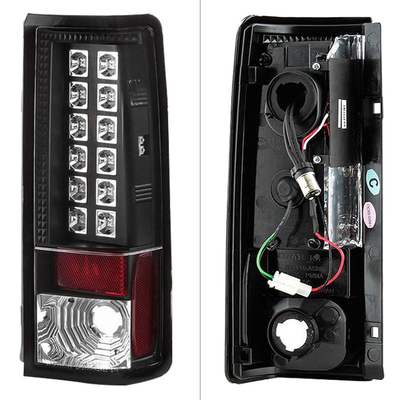 Spyder LED Tail Lights Chevy Astro / Safari (1985-2005) - Black or Smo
