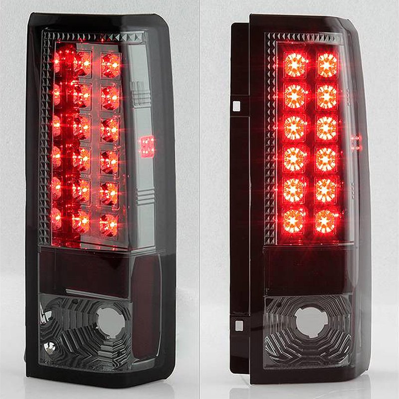 Spyder LED Tail Lights Chevy Astro / Safari (1985-2005) - Black or Smo