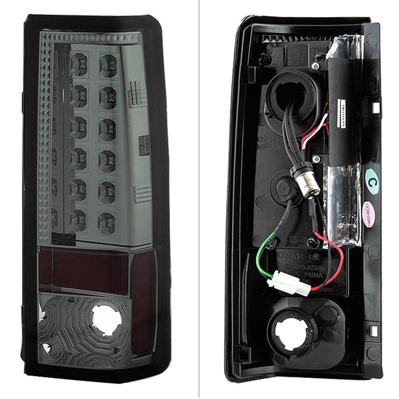 Spyder LED Tail Lights Chevy Astro / Safari (1985-2005) - Black or Smo