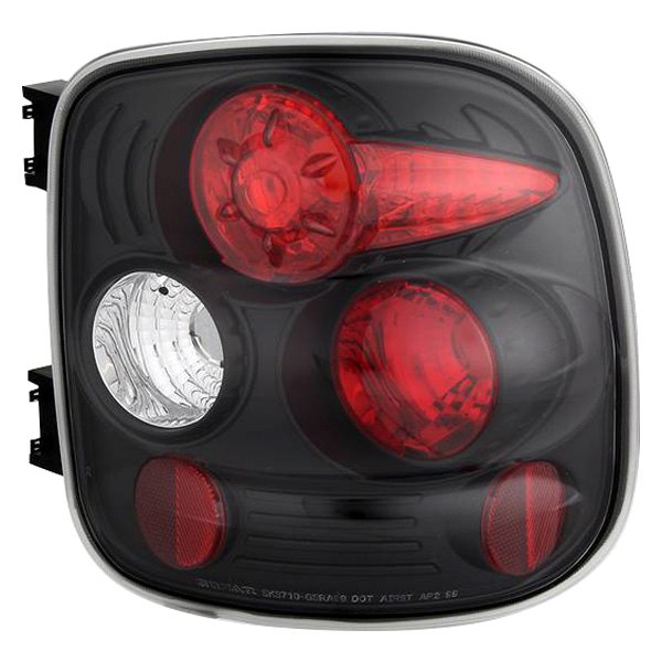 Spyder Euro Style Tail Lights Chevy Silverado Stepside (99-04) Black