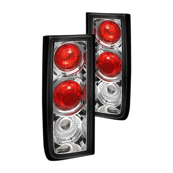 Spyder Euro Style Tail Lights Hummer H2 Non H2T (2003-2009) Black