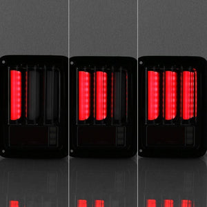Spyder LED Tail Lights Jeep Wrangler JK/JKU (07-18) w/ or w/o Sequenti