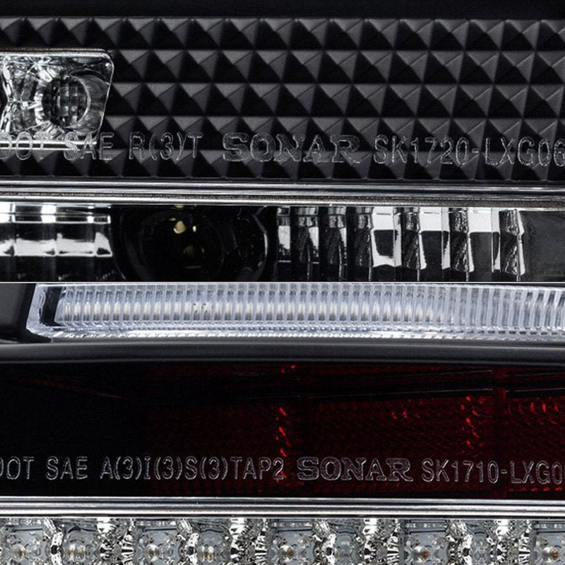 Spyder LED Tail Lights Lexus GS350 (2007-2011) - Black