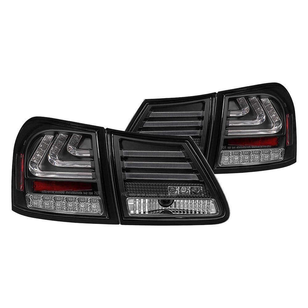 Spyder LED Tail Lights Lexus GS350 (2007-2011) - Black