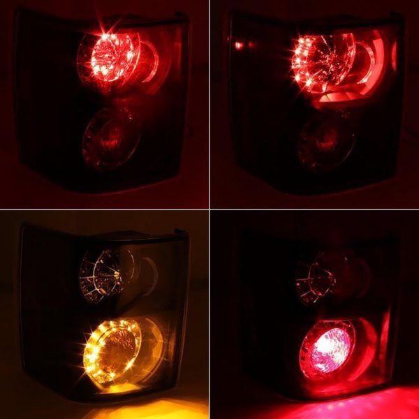 Spyder LED Tail Lights Land Rover Range Rover HSE (03-05) Black