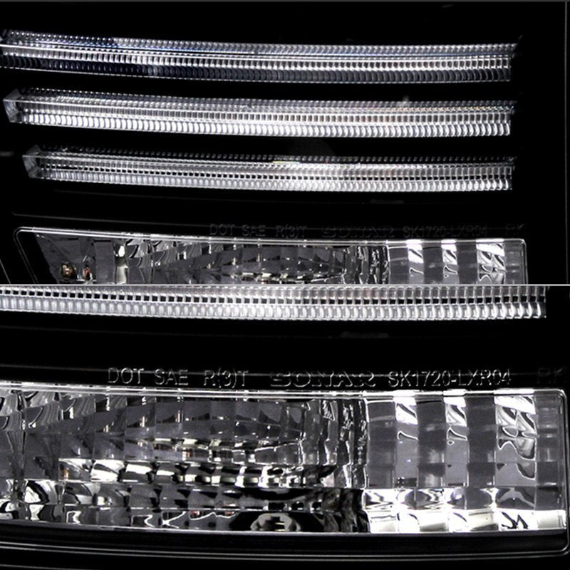 Spyder LED Tail Lights Lexus RX330 / RX350 (04-09) - Black