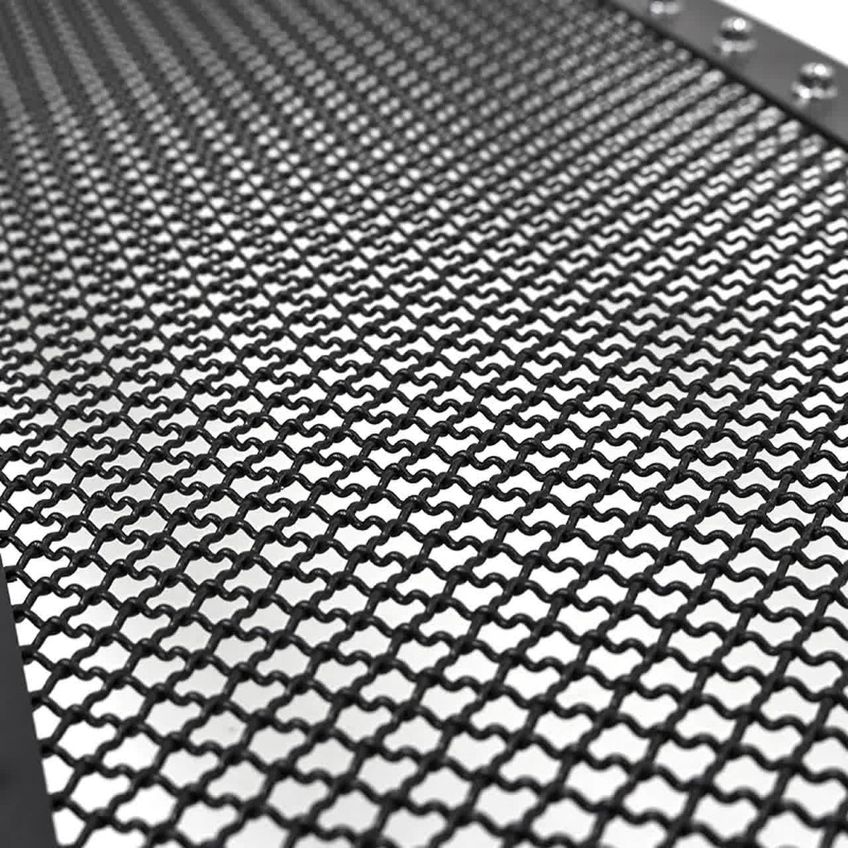 Spec-D Grill Insert Ford F150 (2004-2007) Rivet Style Black Stainless