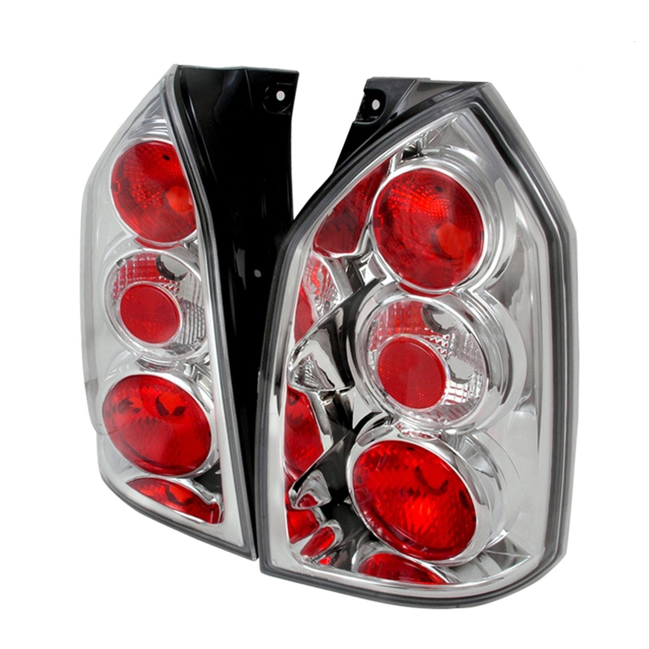 Spec-D Tail Lights Hyundai Tucson (2004-2009) Altezza Chrome / Black ...