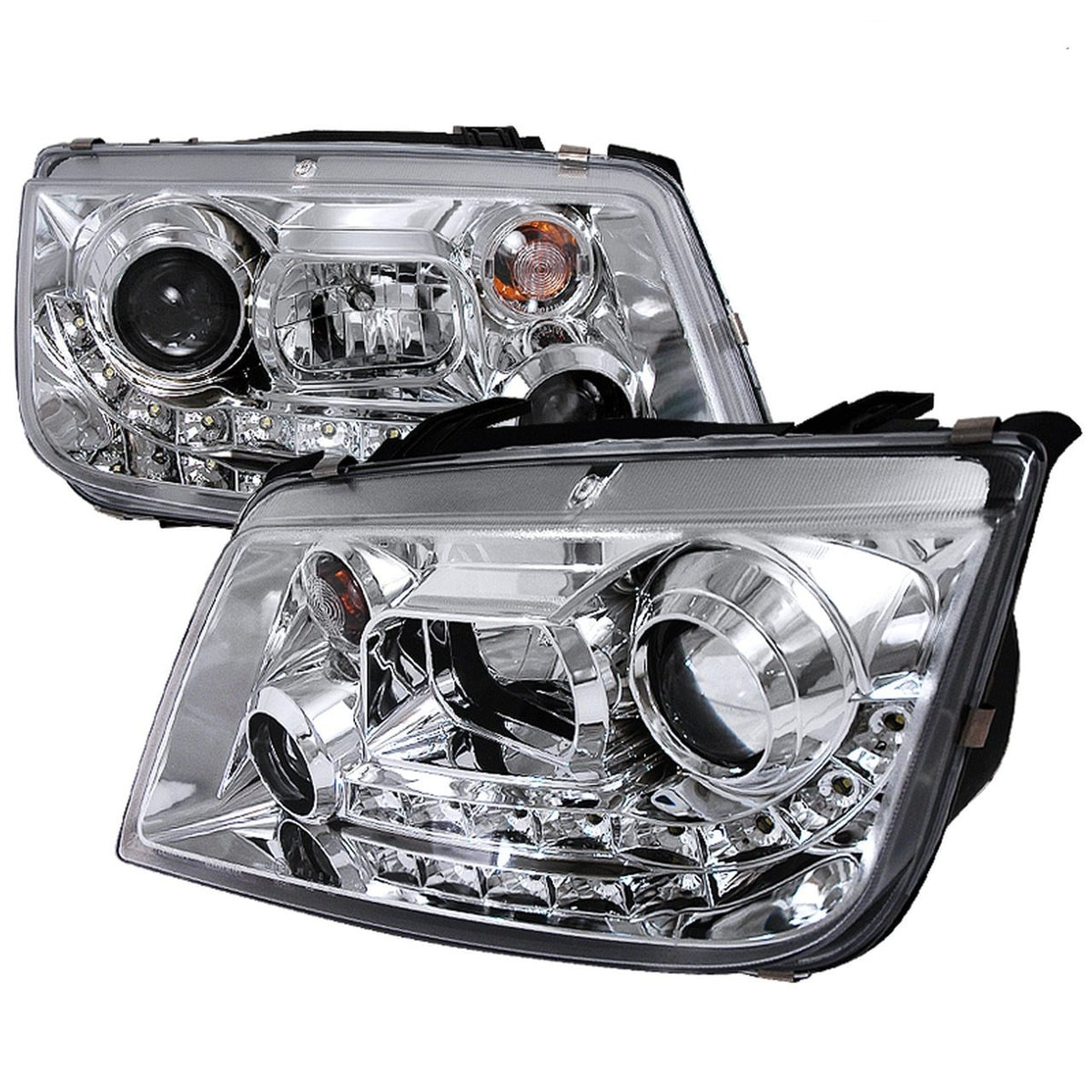 Spec-D Projector Headlights VW Jetta MK4 (99-04) w/ Audi R8 Style LED