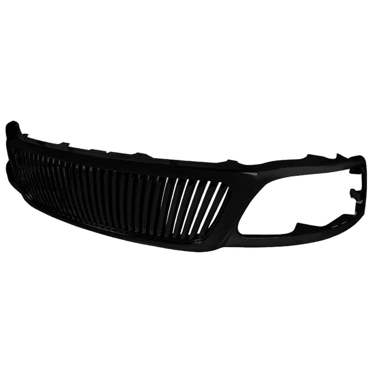 Spec-D Grill Ford F150 (1999-2004) Expedition (1999-2002) Black or Chr ...