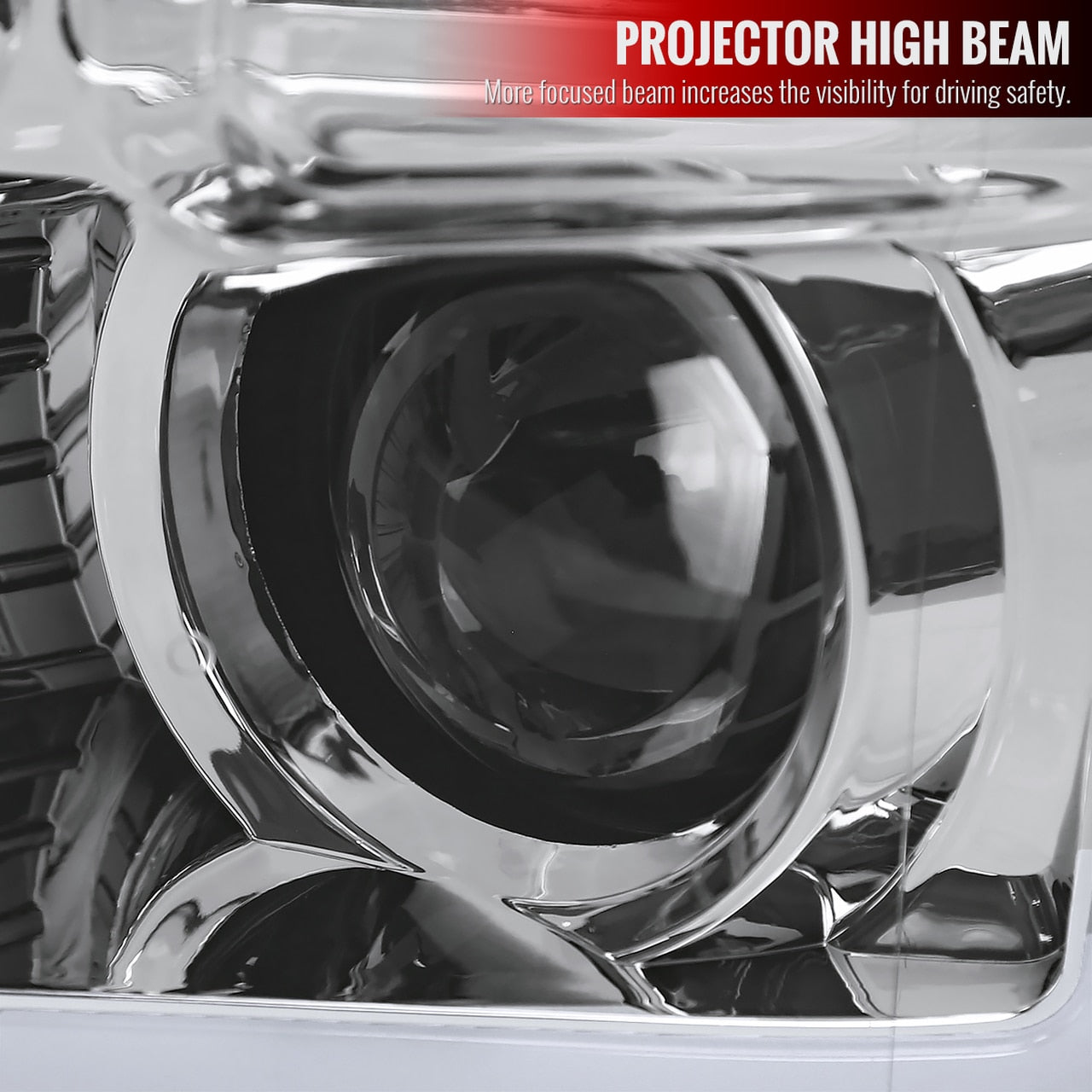 Spec-D Projector Headlights Ford F150 (2015-2016-2017) RS Triple LED