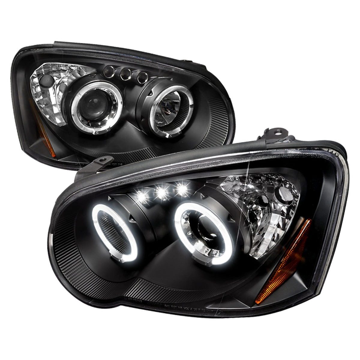 Spec-D Projector Headlights Subaru WRX / Outback (04-05) Dual Halo LED