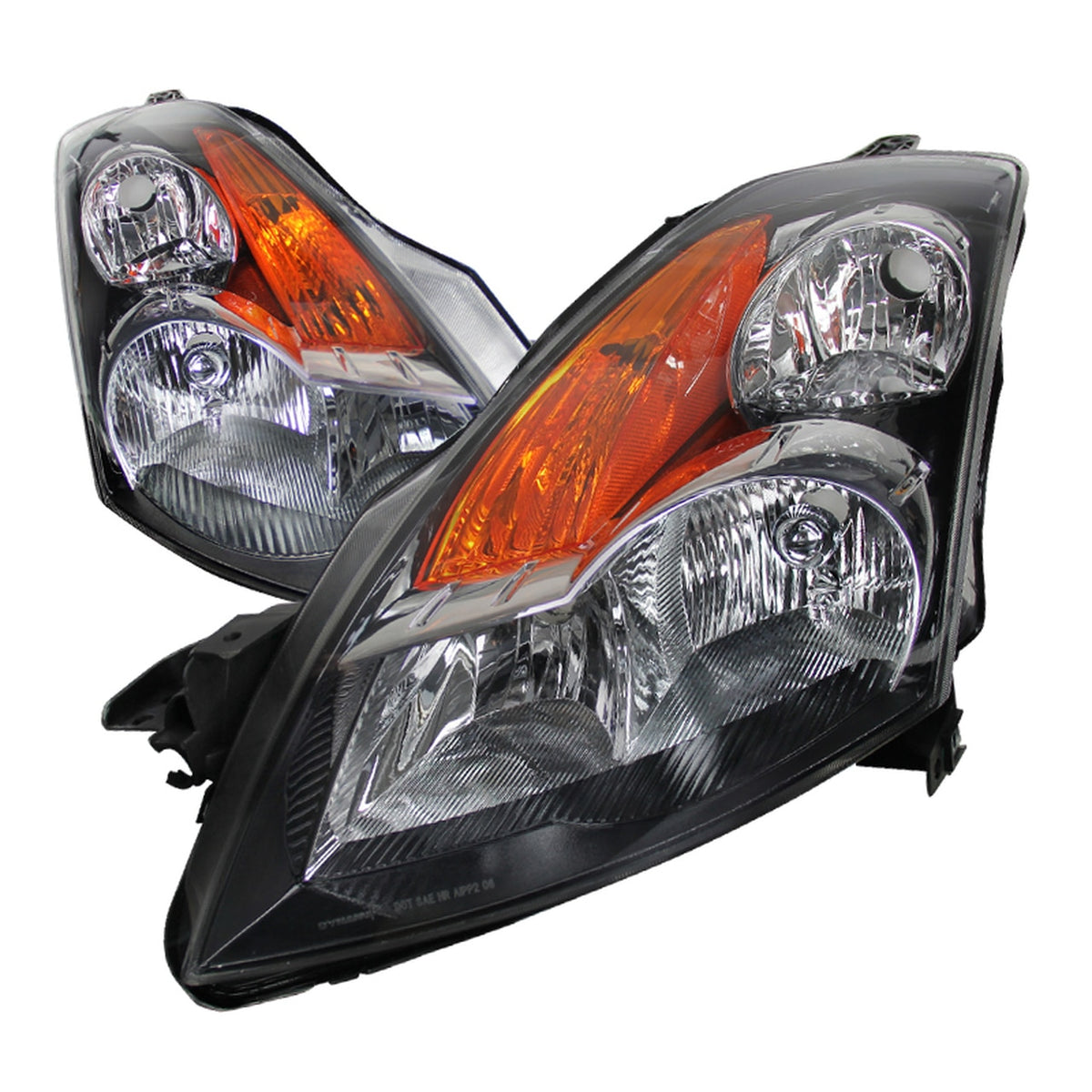 Spec-D OEM Replacement Headlights Nissan Altima Sedan (07-09) w/ Amber